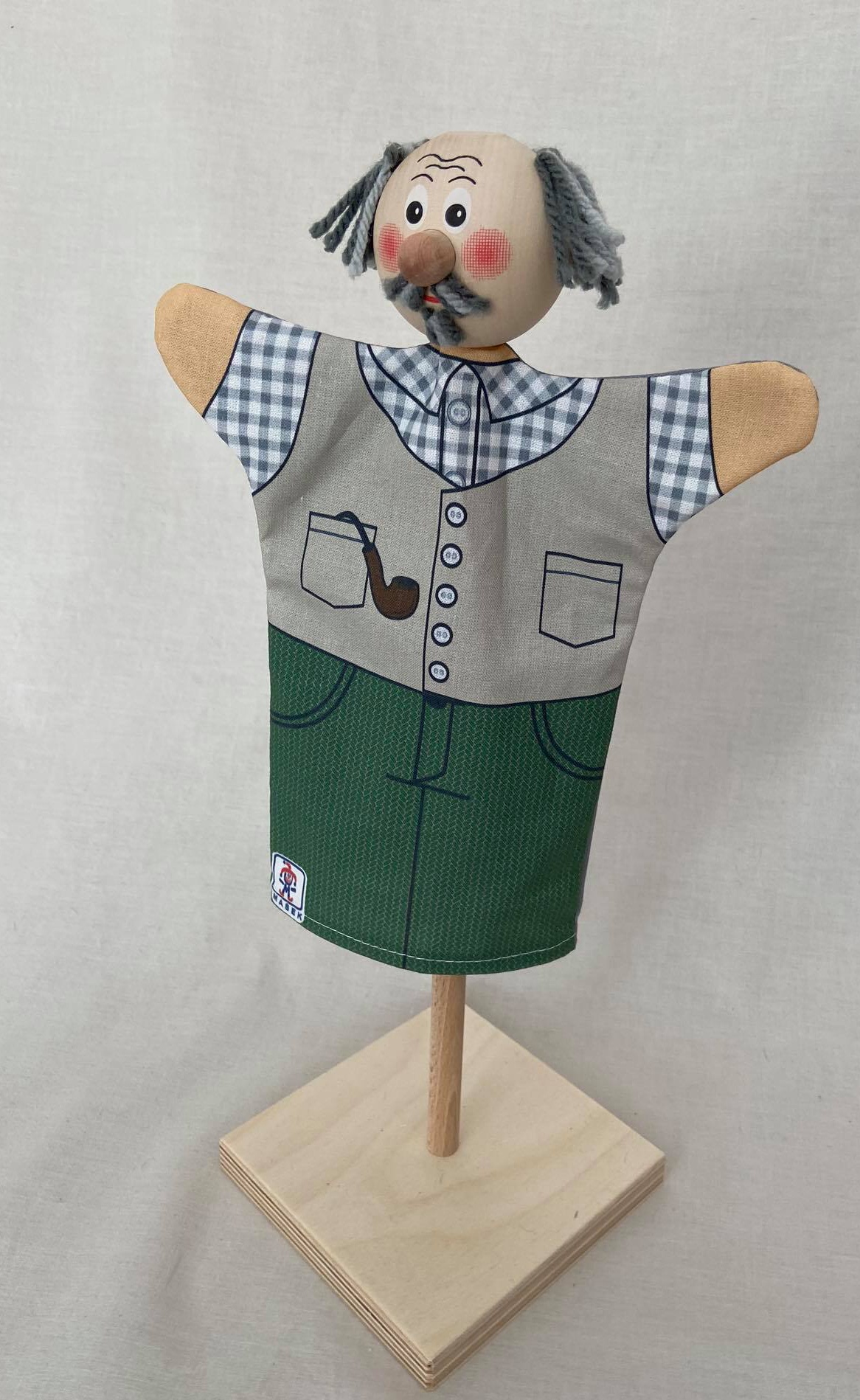 Grandfather Hand Puppet | AxaMarionettes