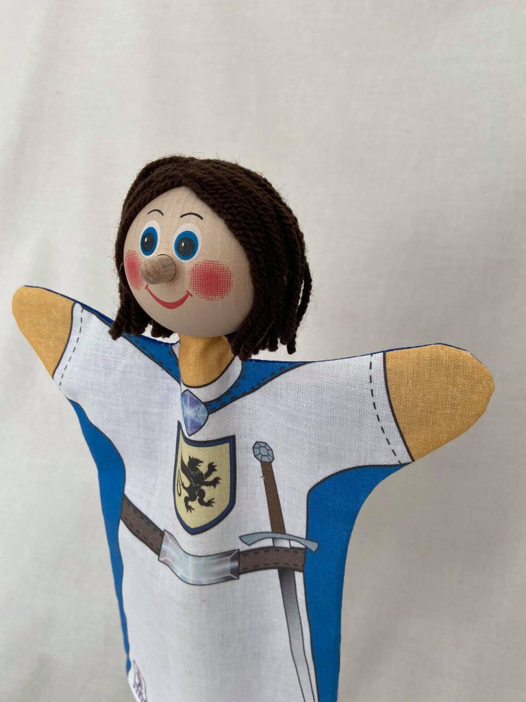 Prince Hand Puppet - Courageous Storyteller | AxaMarionettes
