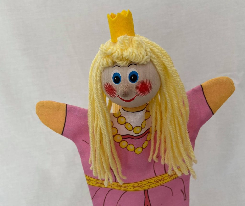 Princess Hand Puppet - Royal Beauty | AxaMarionettes