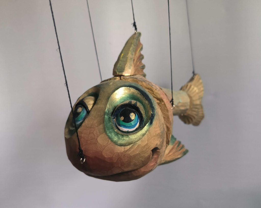 Golden Fish - The Keeper of Dreams | AxaMarionettes